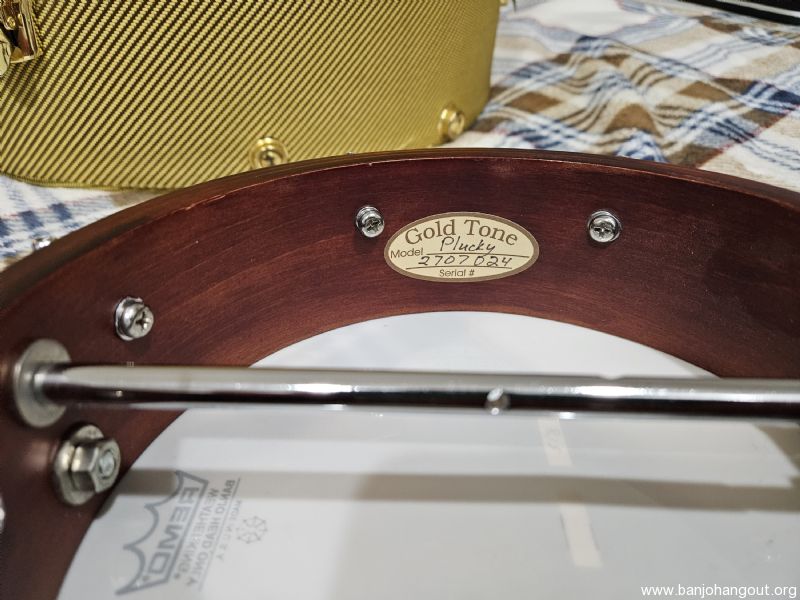 Gold Tone Plucky Travel Banjo - Used Banjo For Sale at BanjoBuyer.com