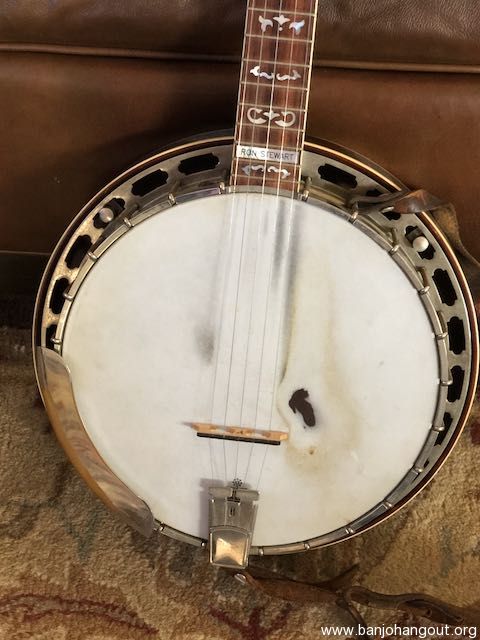 Yates Ron Stewart Maple 5 string banjo SOLD - Used Banjo For Sale at ...