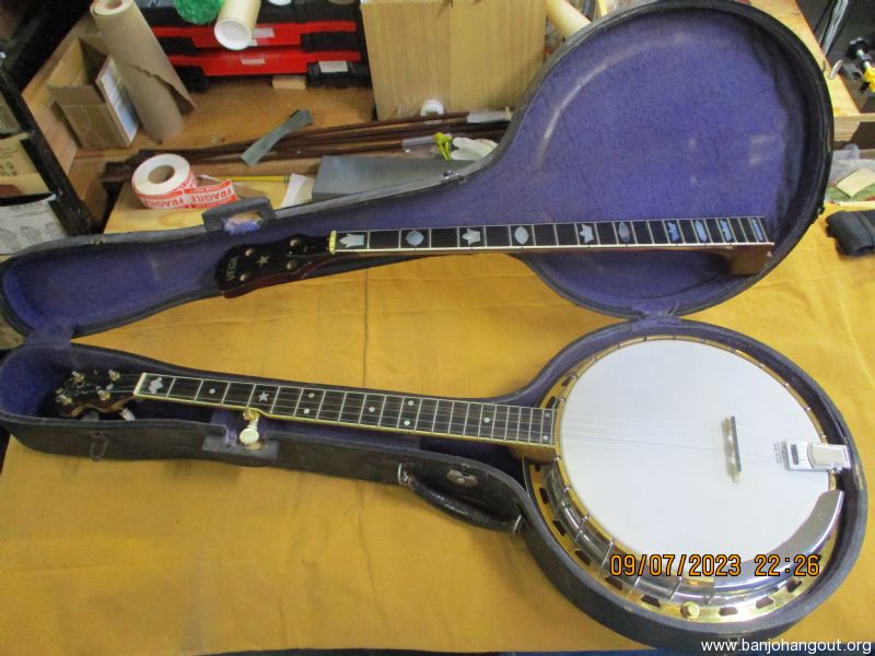 Banjo, Vega pro 2 plectrum converted to 5 string, With original neck ...