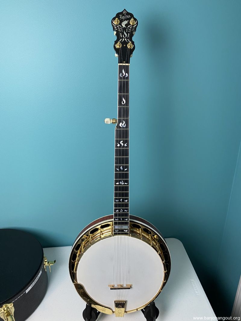 Hopkins Gold Phoenix with Tony Pass Rim - Banjo Hangout