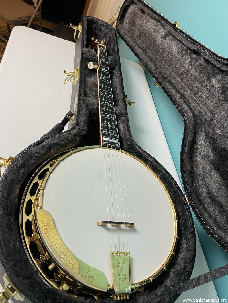 Hopkins Gold Phoenix with Tony Pass Rim - Banjo Hangout