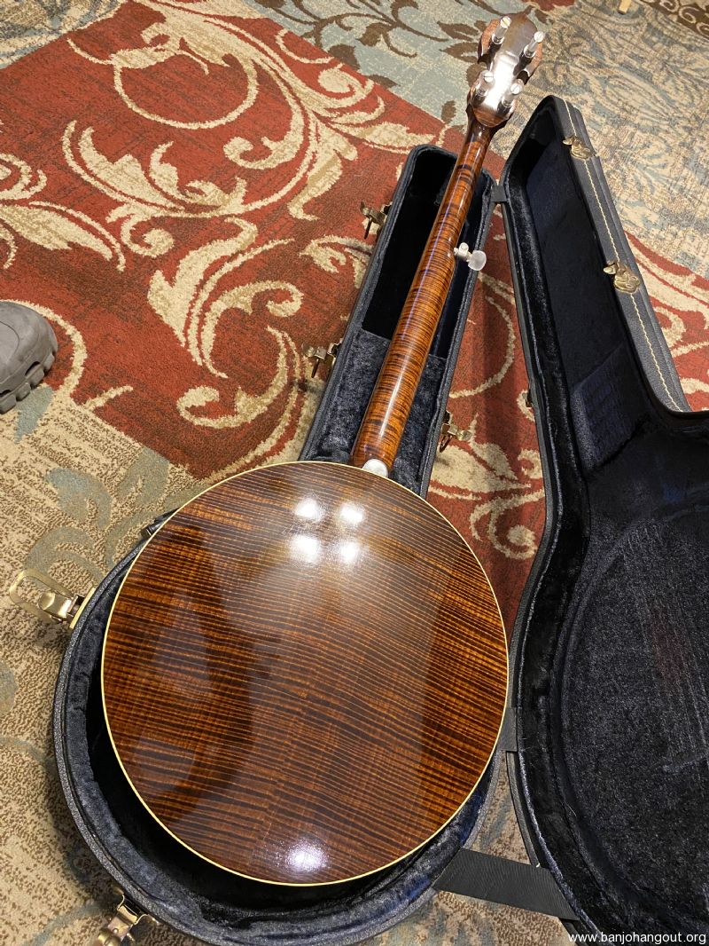 Flatiron Sweetgrass Banjo with Gibson tone ring and flange ***sold ...