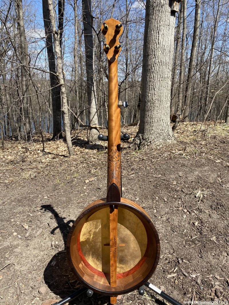 Carolina Banjo Company - 11” Heirloom Banjo - Figured Cherry Custom ...