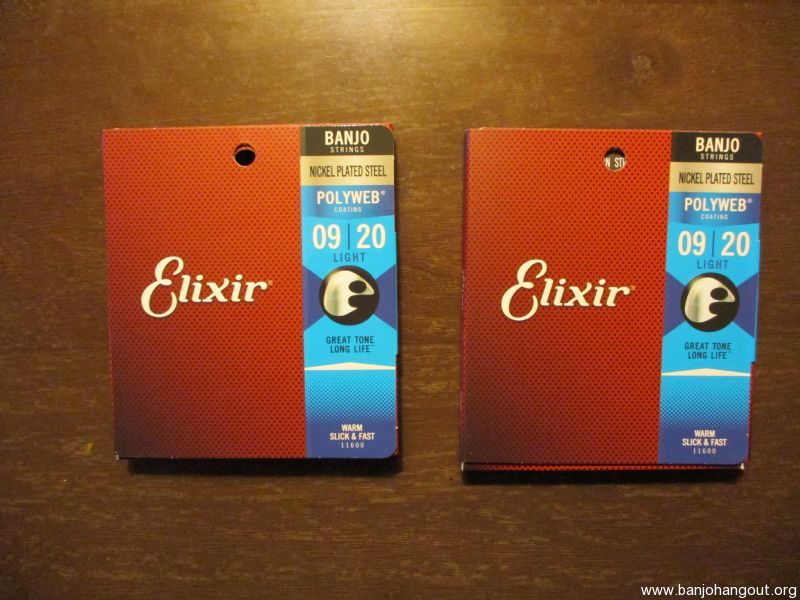 SOLD: Elixir Strings - Banjo Hangout