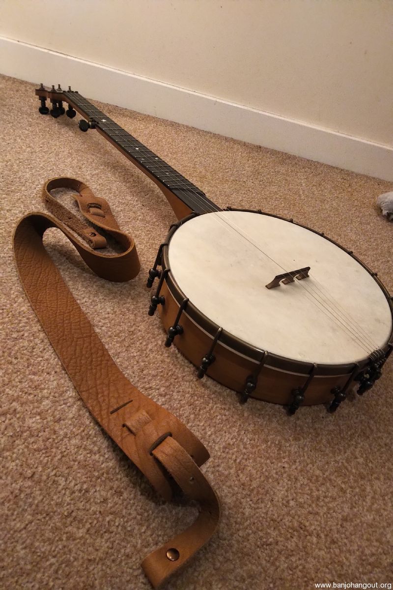 Ozark banjo co. (Lukas pool) 12" cherry white laydie - Used Banjo For ...
