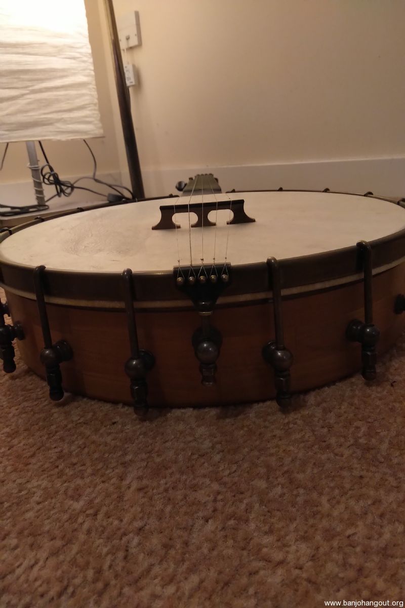 Ozark banjo co. (Lukas pool) 12" cherry white laydie - Used Banjo For ...