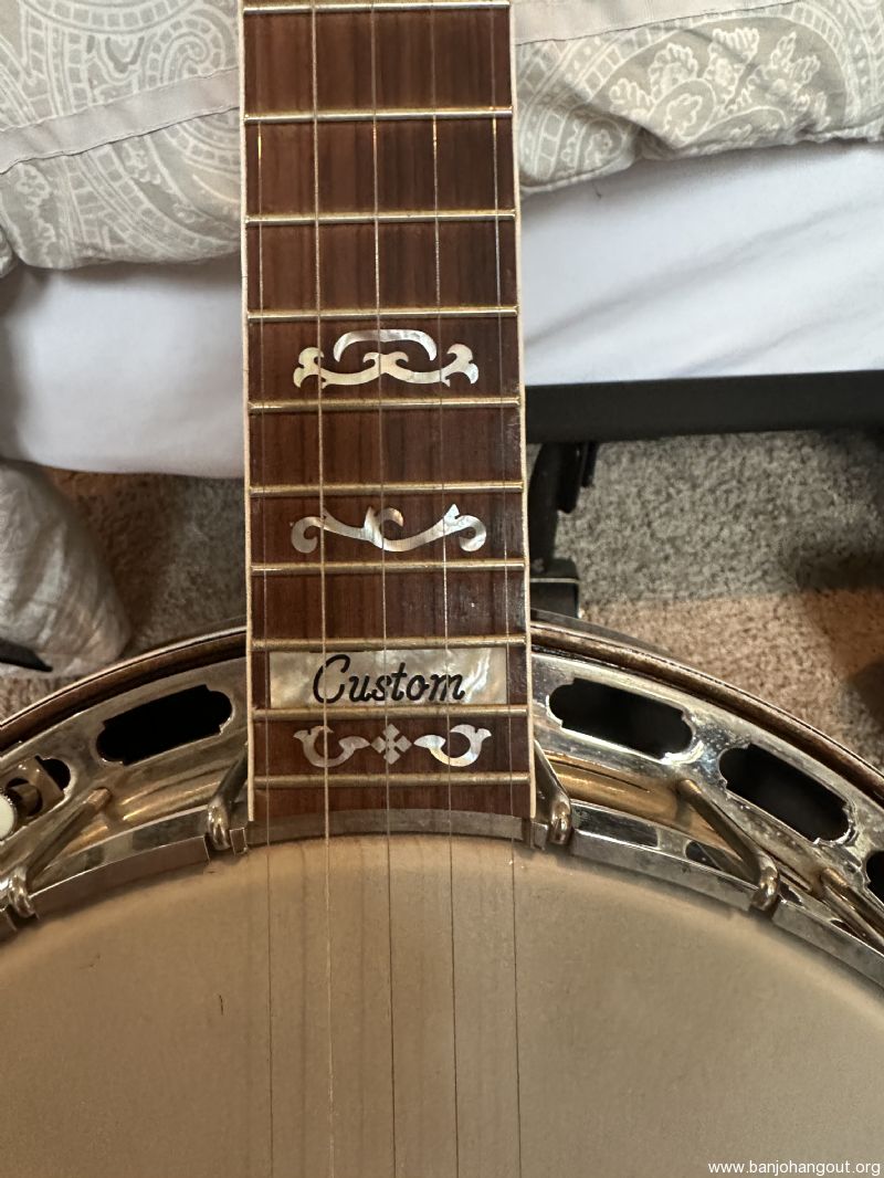 SOLD: Hatfield walnut custom banjo, 2004. - Banjo Hangout