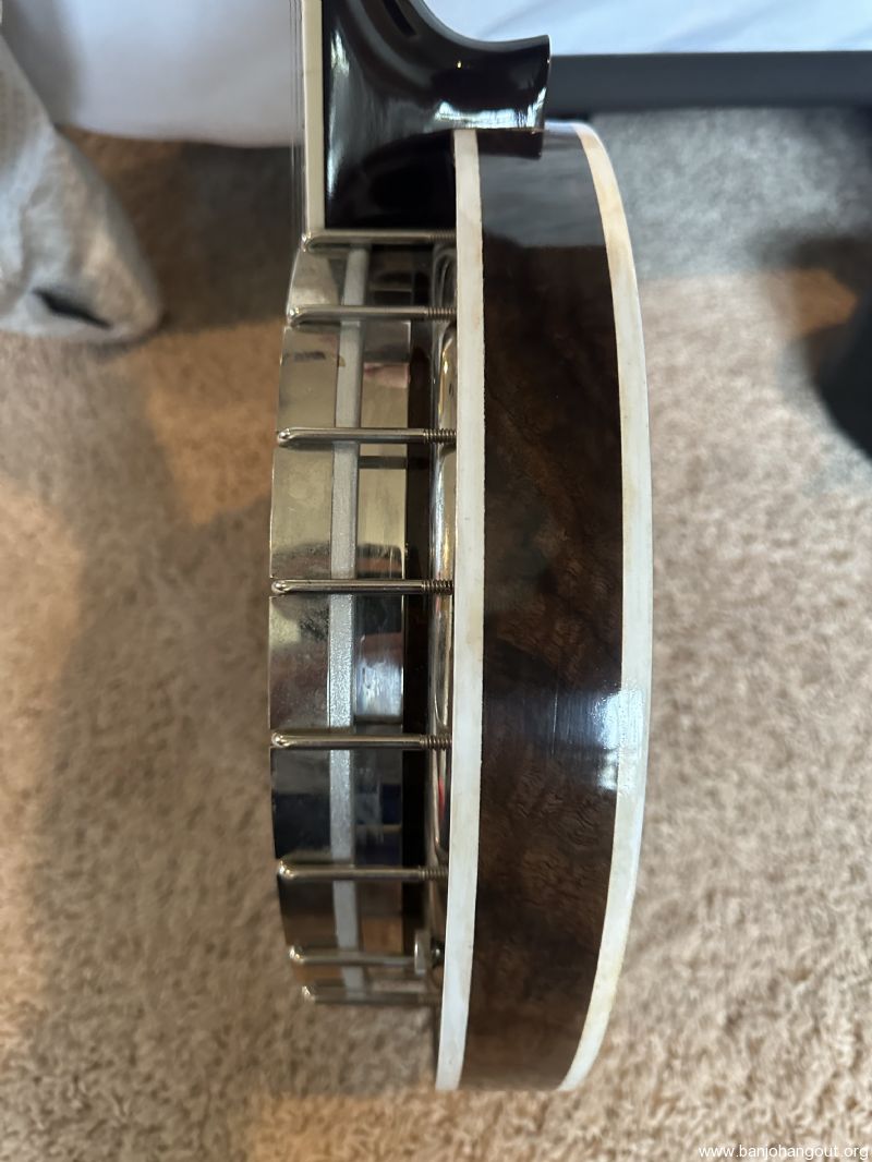 Hatfield walnut custom banjo, 2004. - Used Banjo For Sale at BanjoBuyer.com