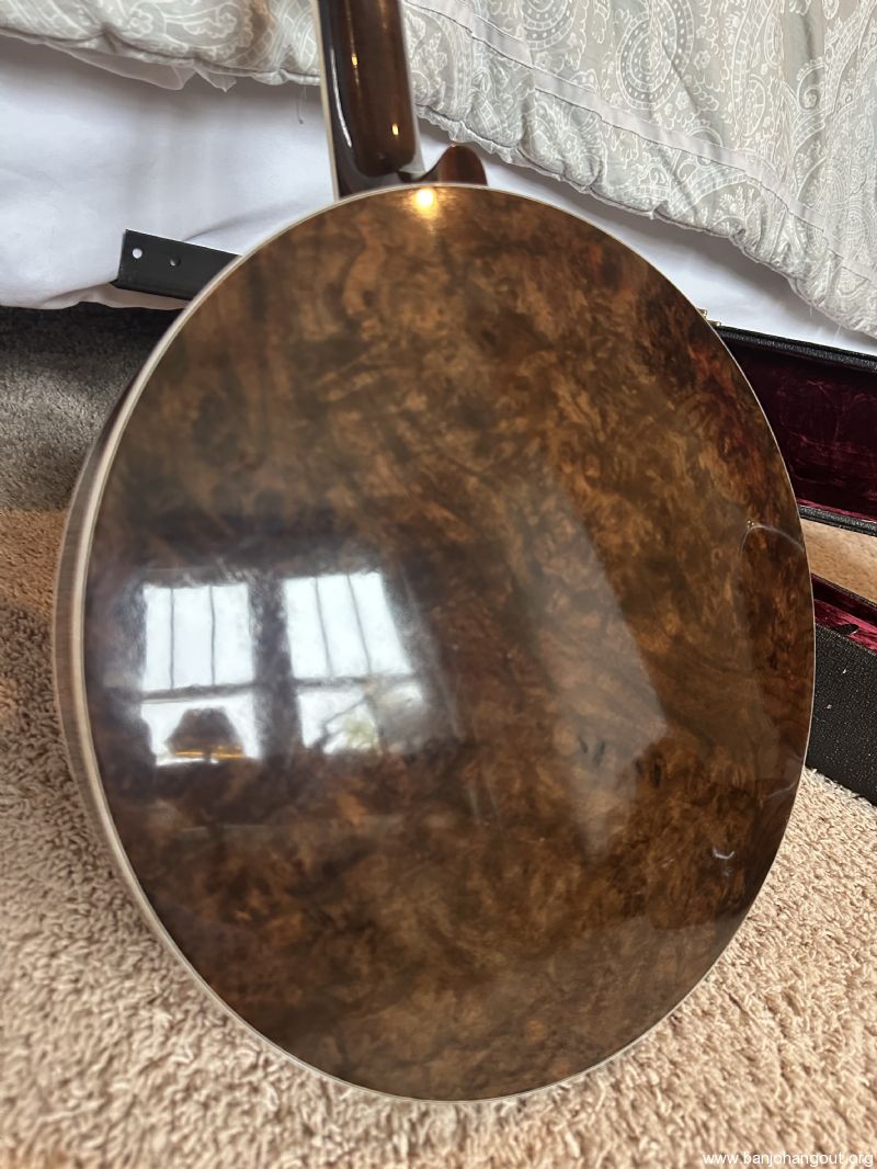 Hatfield walnut custom banjo, 2004. - Used Banjo For Sale at BanjoBuyer.com
