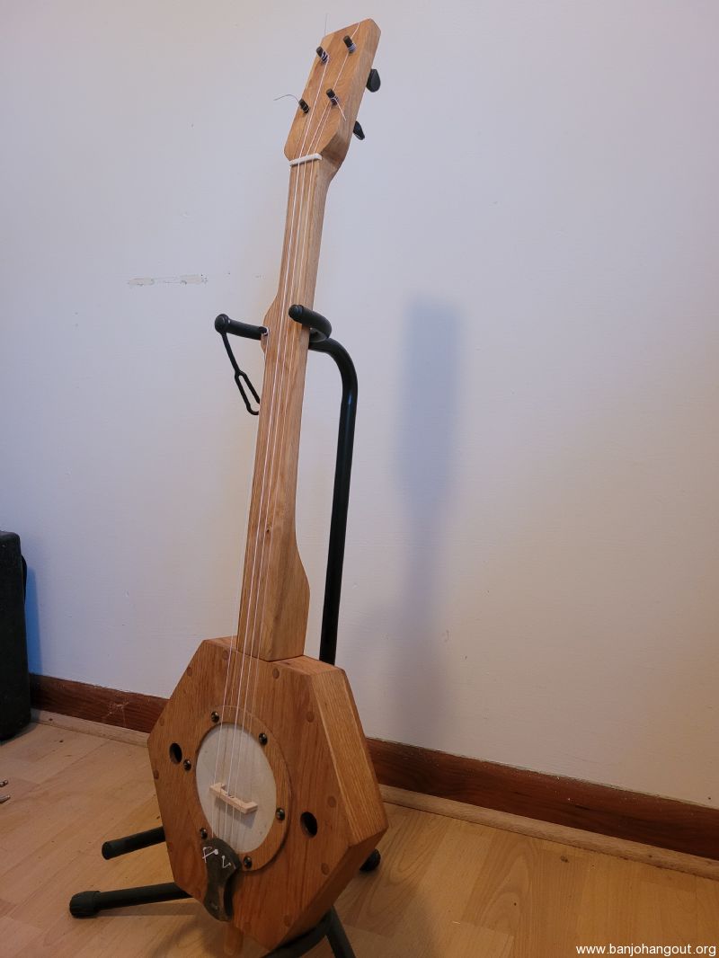 For Sale - Handmade hexagonal mountain banjo