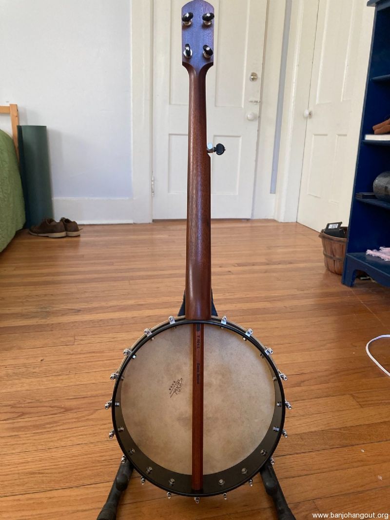 12" Tradesman with J.D. Balch Goatskin Head - Used Banjo For Sale at ...
