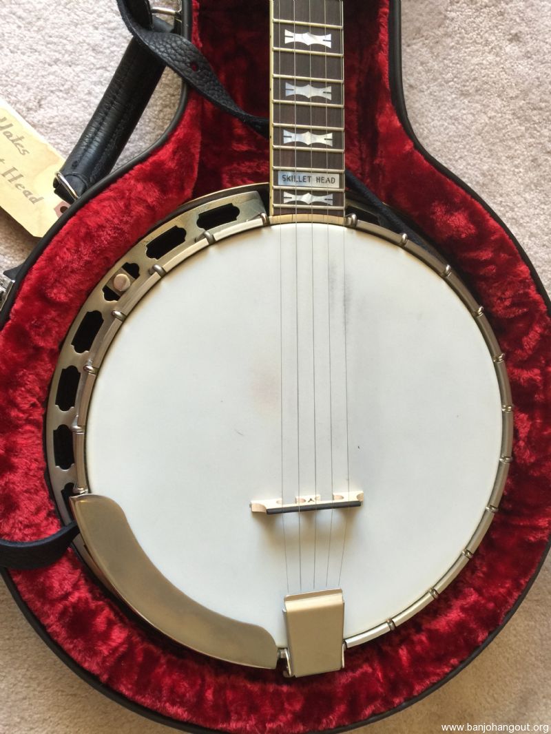 2014 Yates Skillet Head and Mint Black Calton Case - Used Banjo For ...