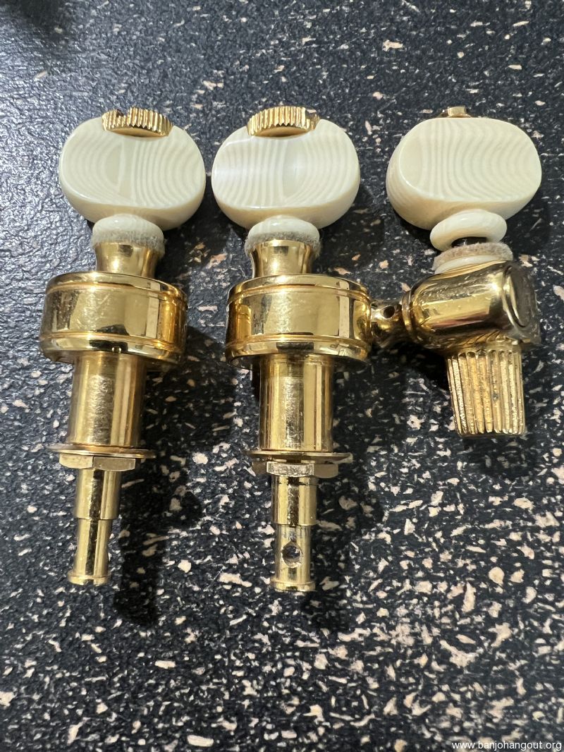 SALE PENDING - 2005 Prucha Diamond Point - Gold and Nickel - Used Banjo ...