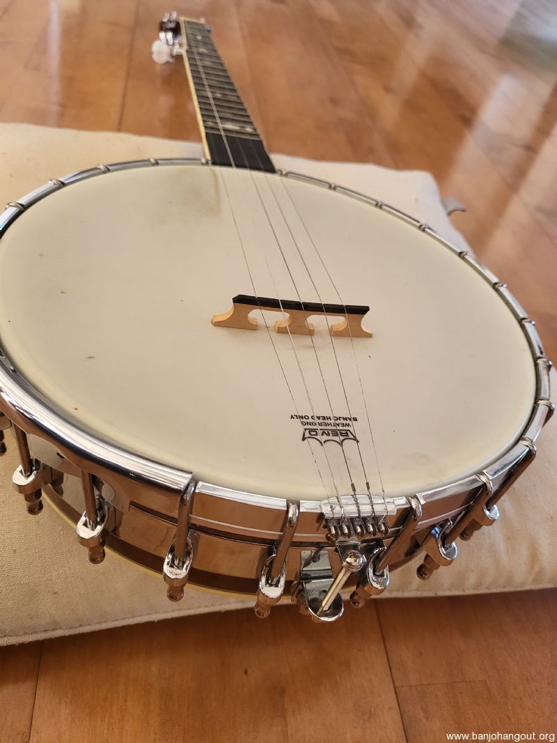 SOLD: GOLD TONE MASTERTONE OT-800 5 STRING BANJO W/CASE GOLDTONE ...
