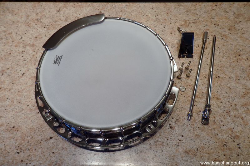 SOLD: Recording King Pot Assembly with Resonator - Banjo Hangout