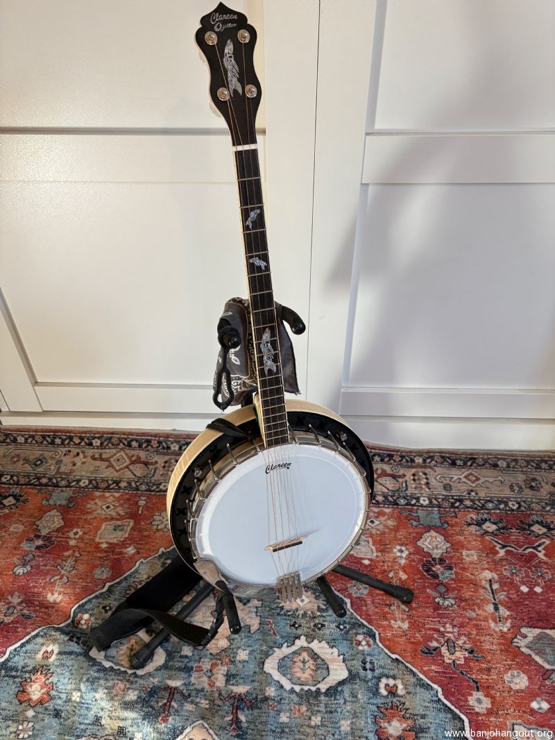 Clareen Oyster Banjo - Like New - Banjo Hangout