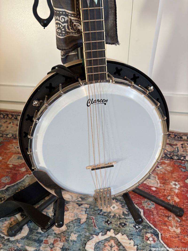 Clareen Oyster Banjo - Like New - Banjo Hangout
