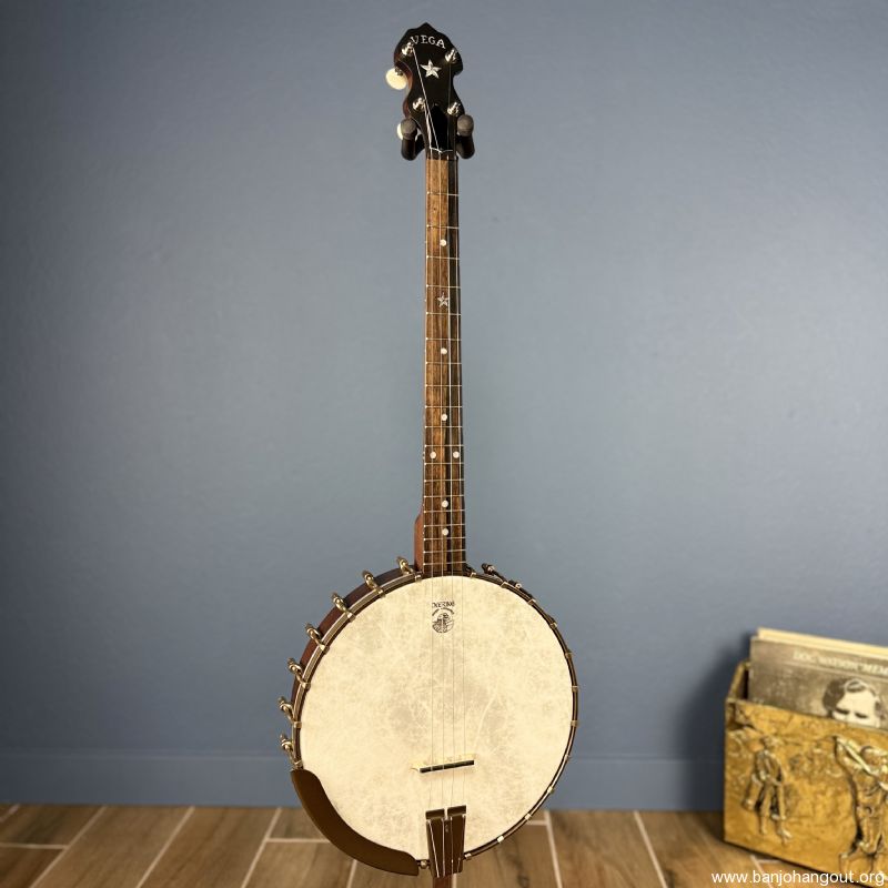 For Sale - Custom Vega Senator 19-Fret Tenor Banjo with Fiberskin head ...