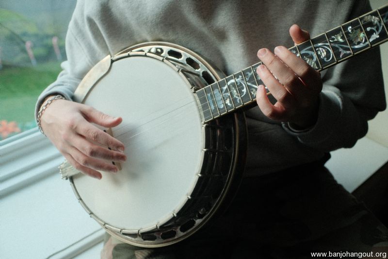 Wildwood Custom Floral Inlay Banjo - Banjo Hangout