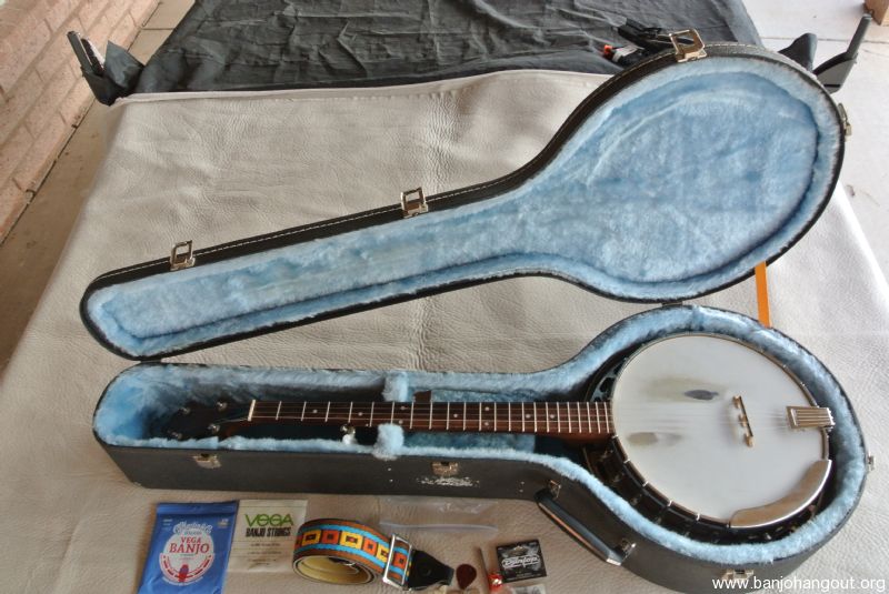 SOLD: On hold Old Stew-Mac Bluegrass Banjo with Shoes, 20-Hole Flathead ...