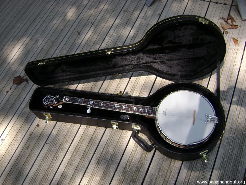 Beautiful Custom Made 5 String Open Back Banjo with Case - Used Banjo ...