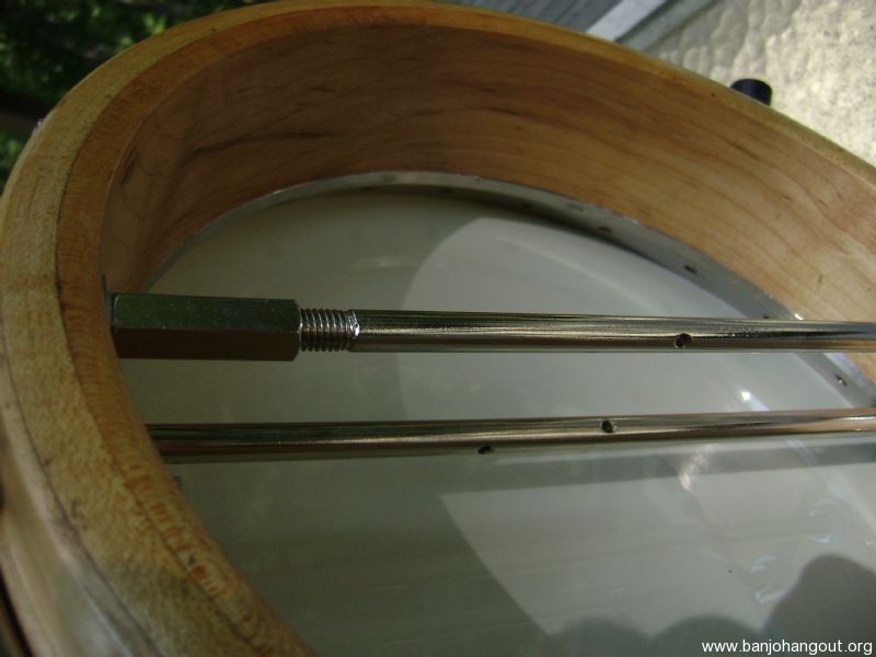 Beautiful Custom Made 5 String Open Back Banjo with Case - Used Banjo ...