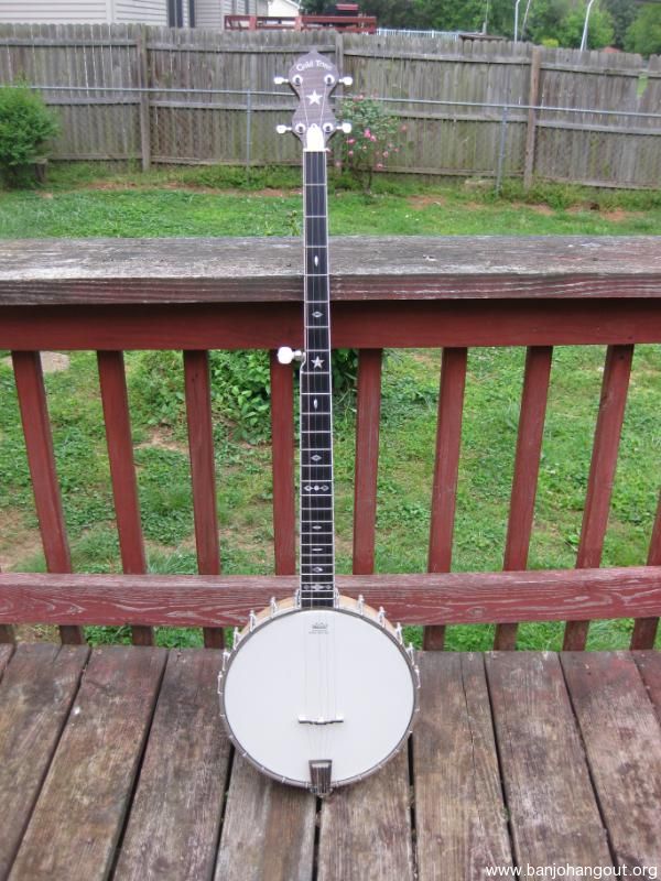 **ON HOLD**Custom Made Long Neck 5 String Banjo with Gold Tone Neck ...