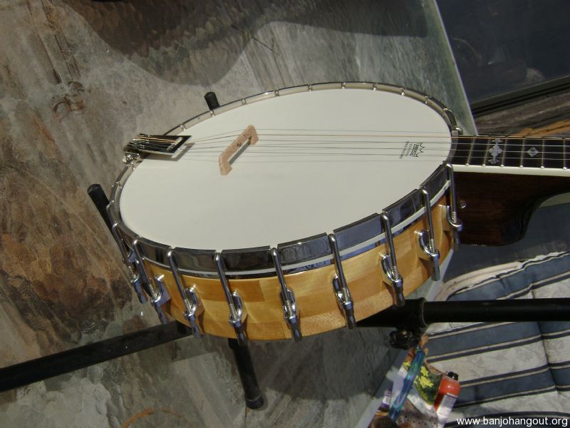 **ON HOLD**Custom Made Long Neck 5 String Banjo with Gold Tone Neck ...