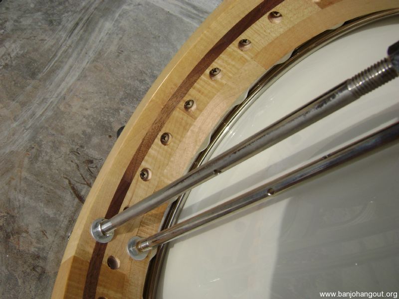 *SALE PENDING* Number 2 Custom Made "Gold Tone" Long Neck Banjo with ...