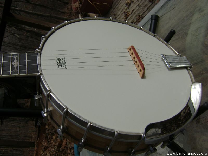 *SALE PENDING* Number 2 Custom Made "Gold Tone" Long Neck Banjo with ...