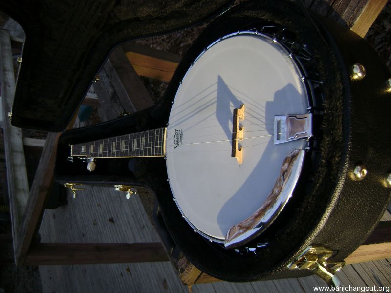 "SOLD SOLD" NICE BEGINNER 5 STRING RESONATOR BANJO WITH NEW CASE - Used ...