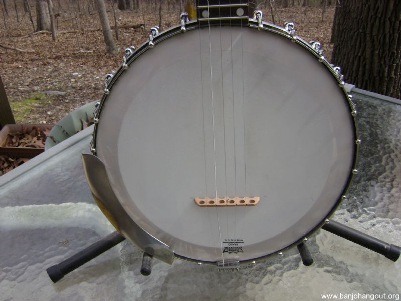 **SALE PENDING**CUSTOM MADE PETE SEEGER STYLE LONG NECK BANJO WITH VEGA ...