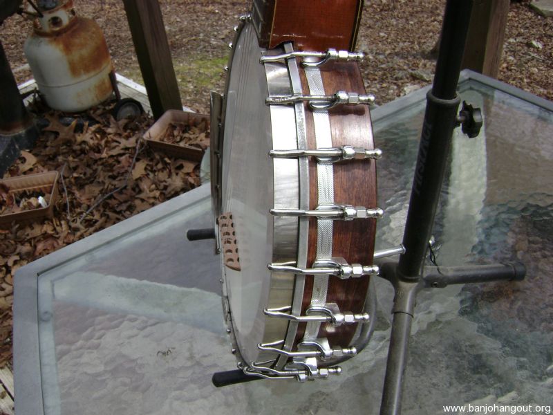 **SALE PENDING**CUSTOM MADE PETE SEEGER STYLE LONG NECK BANJO WITH VEGA ...