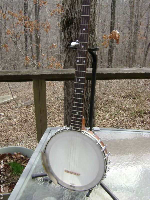 **SALE PENDING**CUSTOM MADE PETE SEEGER STYLE LONG NECK BANJO WITH VEGA ...