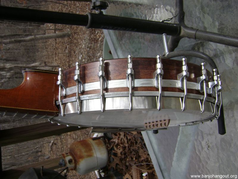 **SALE PENDING**CUSTOM MADE PETE SEEGER STYLE LONG NECK BANJO WITH VEGA ...