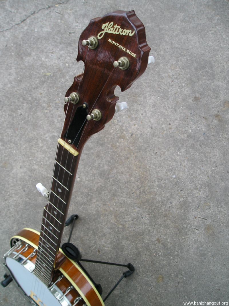 Flatiron Montana Rose - Used Banjo For Sale at BanjoBuyer.com