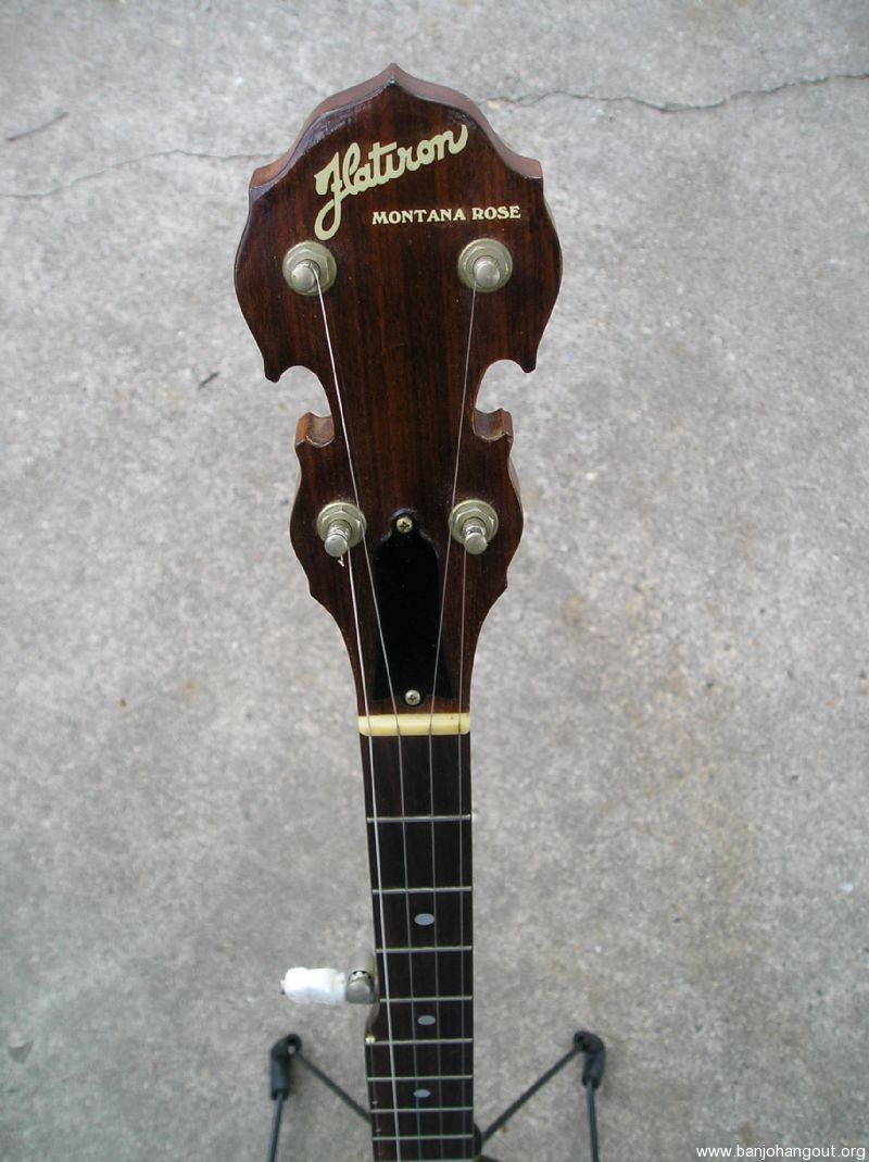Flatiron Montana Rose - Used Banjo For Sale at BanjoBuyer.com