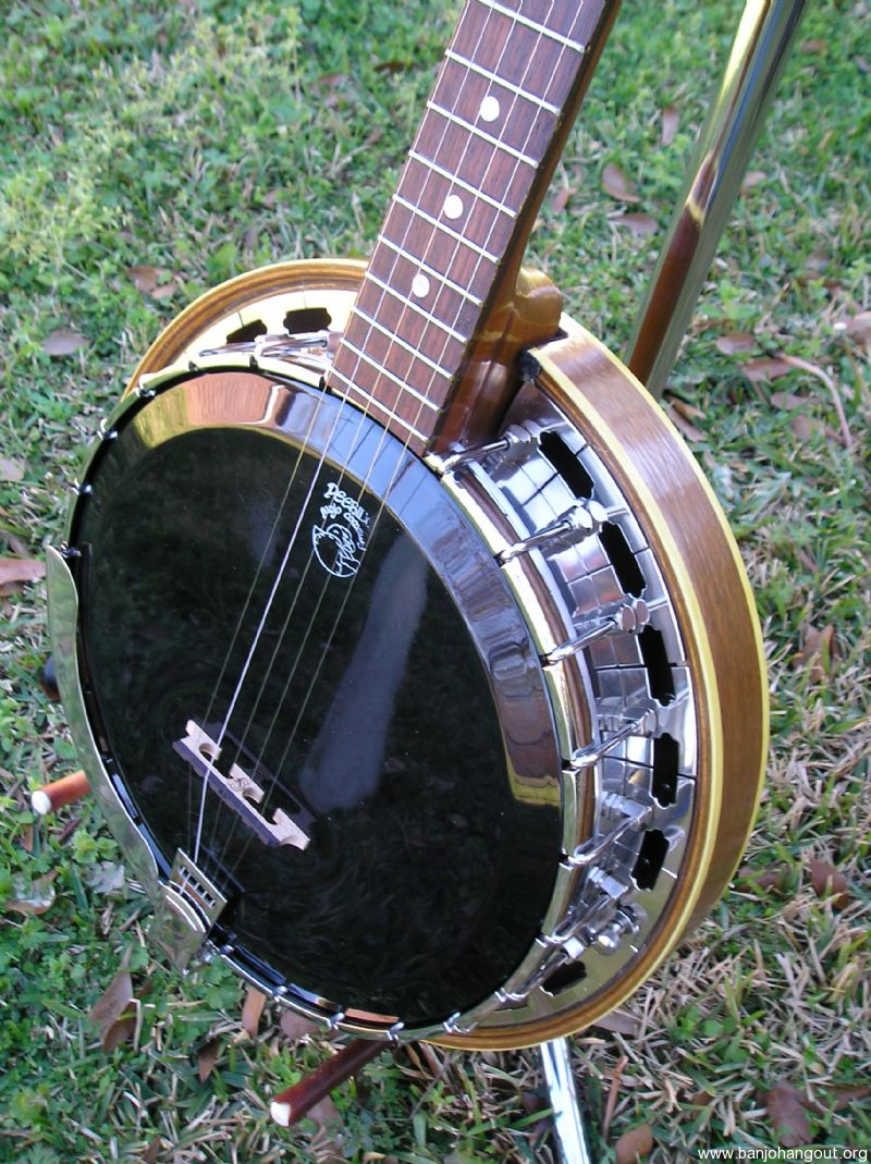 Saga 'Archtop' Banjo with Case - Used Banjo For Sale at BanjoBuyer.com