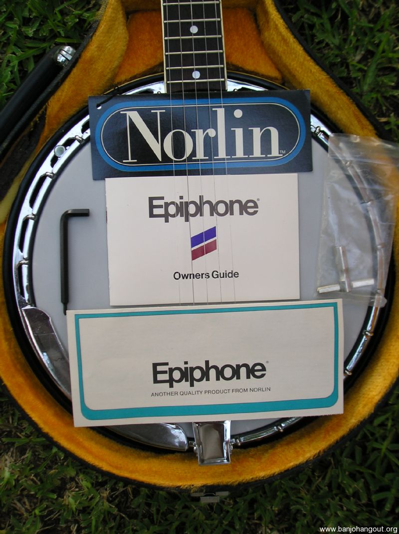 Epiphone 5-string Banjo - Used Banjo For Sale at BanjoBuyer.com Epiphone 5-string Banjo - Used Banjo For Sale at BanjoBuyer.com