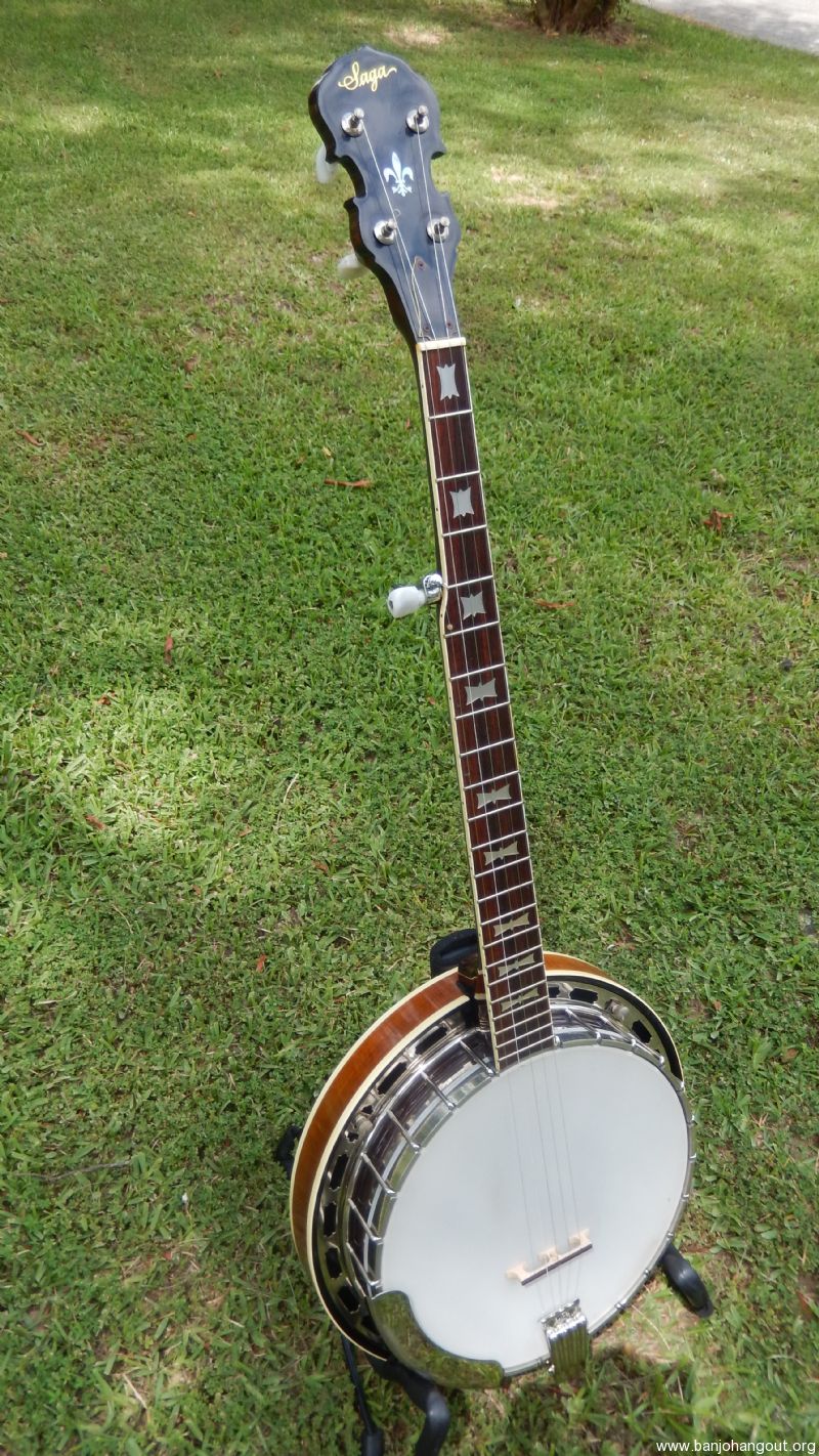 Vintage Saga Banjo - RB-250 Bowtie Clone - Used Banjo For Sale at ...