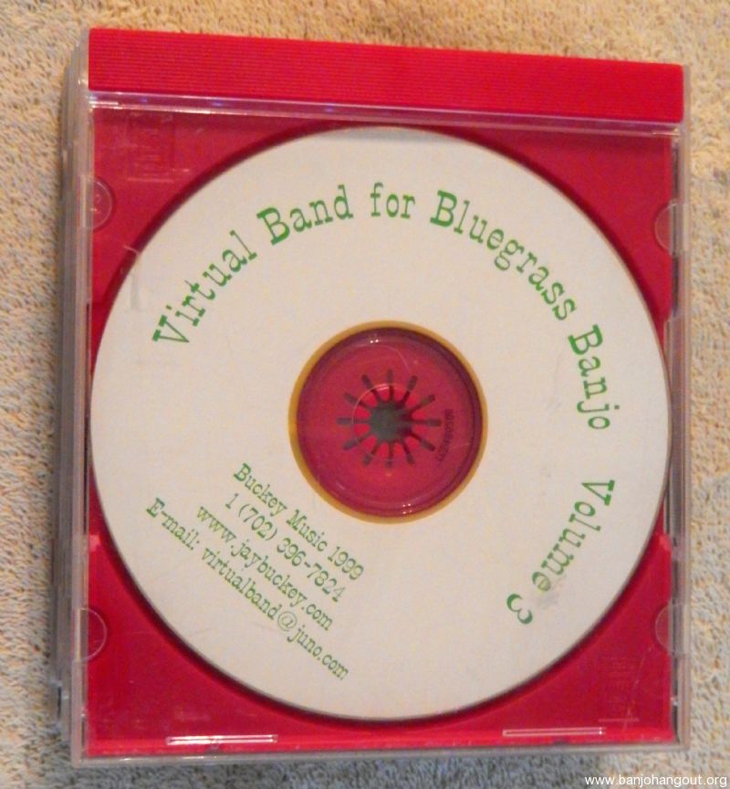 SOLD: Virtual Band for Bluegrass Banjo by Jay Buckey - Banjo Hangout
