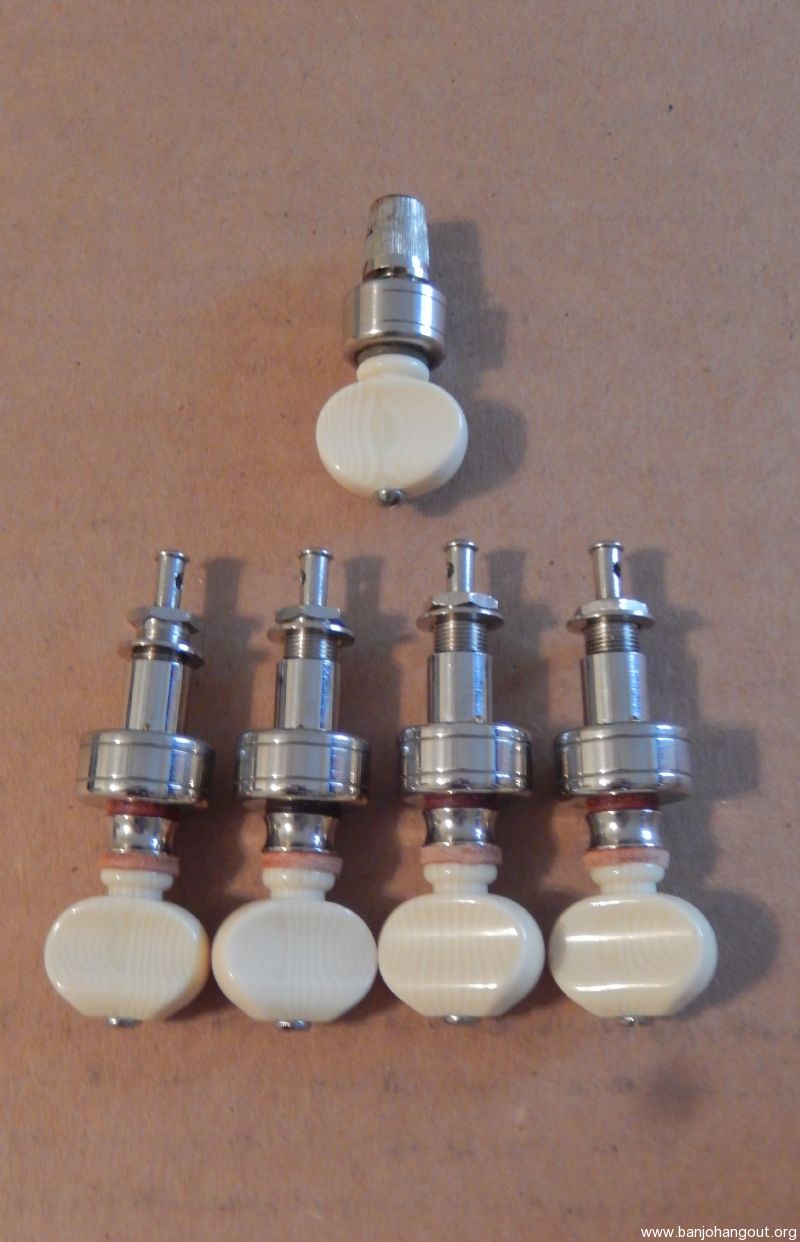(SOLD) Waverly Tuning Pegs + Planetary 5th String Peg - Banjo Hangout