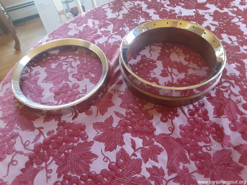 Sullivan tone rings/ block rim for sale or trade - Banjo Hangout