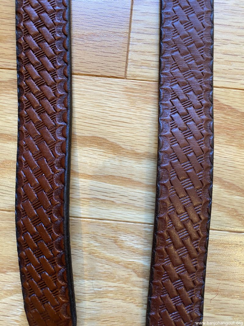 SOLD: Huber 54” Banjo Straps - Banjo Hangout