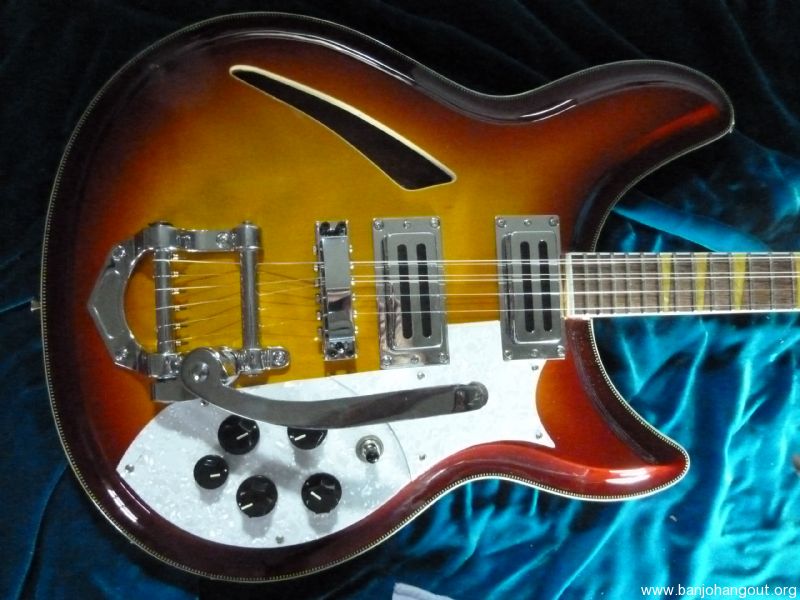BANJOLINE: Rickenbacker 6006 "Eddie Peabody" repro - Used Banjo For ...