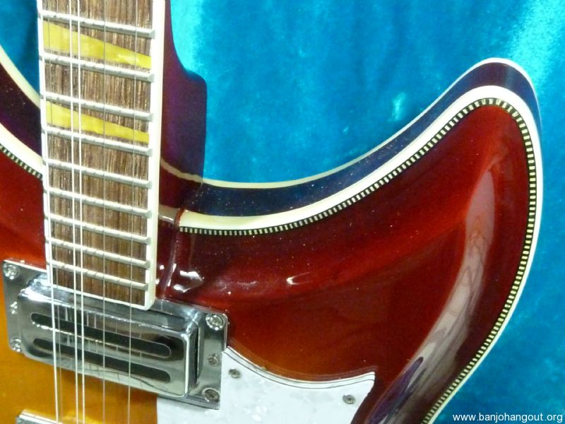 BANJOLINE: Rickenbacker 6006 "Eddie Peabody" repro - Used Banjo For ...