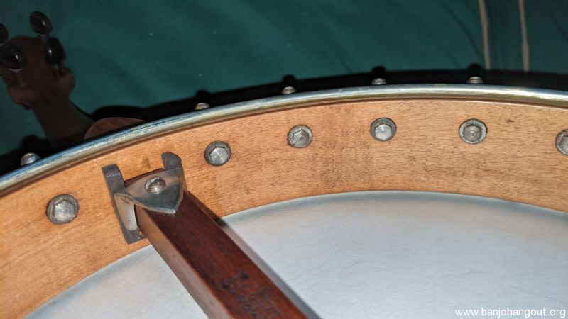 SOLD - Haynes "Bay State" Banjeurine - 12.5" pot - Used Banjo For Sale ...