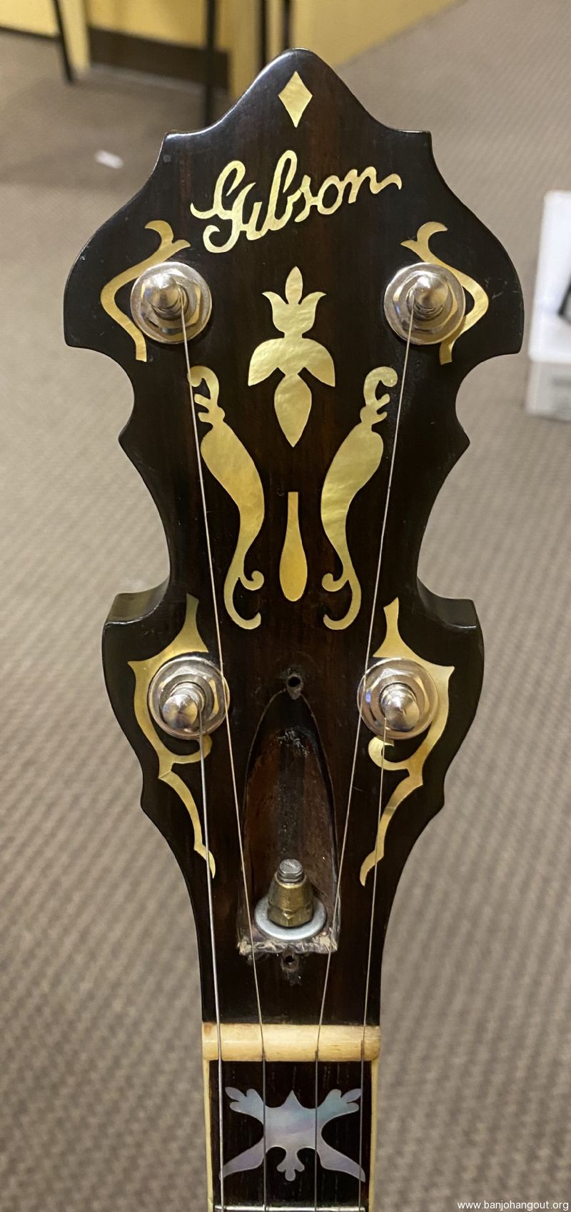 Older Gibson Flying Eagle Neck - Used Banjo For Sale at BanjoBuyer.com