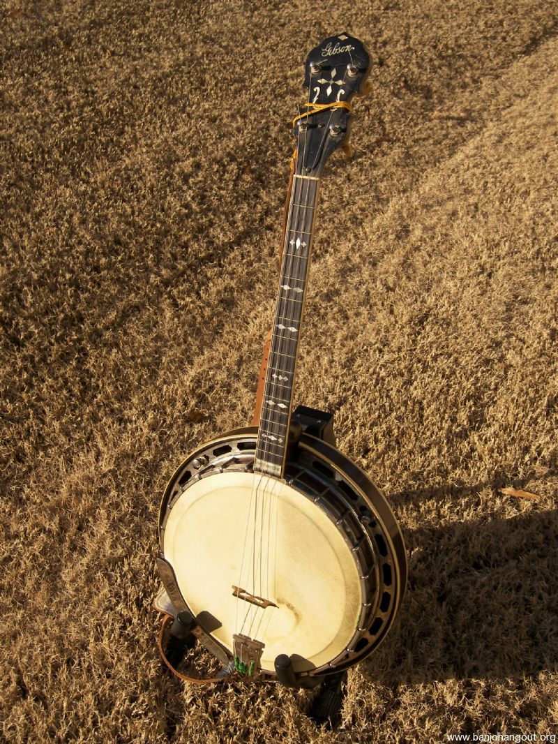 1927 Gibson TB-3--solid raised-head tone ring - Used Banjo For Sale ...