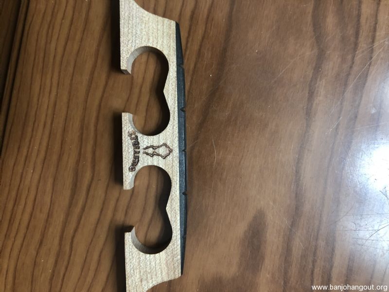 Stelling Banjo Bridge 5/8 Radiused - Used Banjo For Sale at BanjoBuyer.com